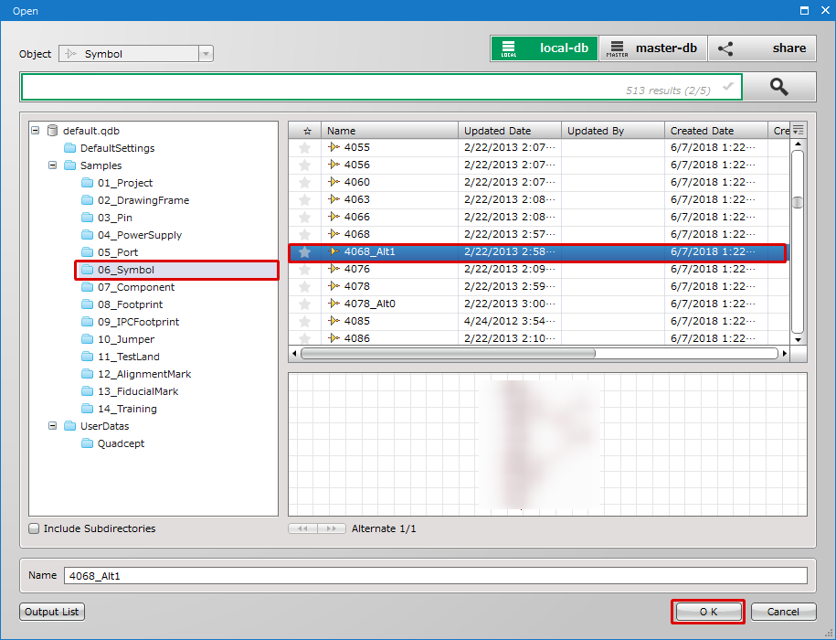 Quadcept - STEP 5: Configure Alternate Settings